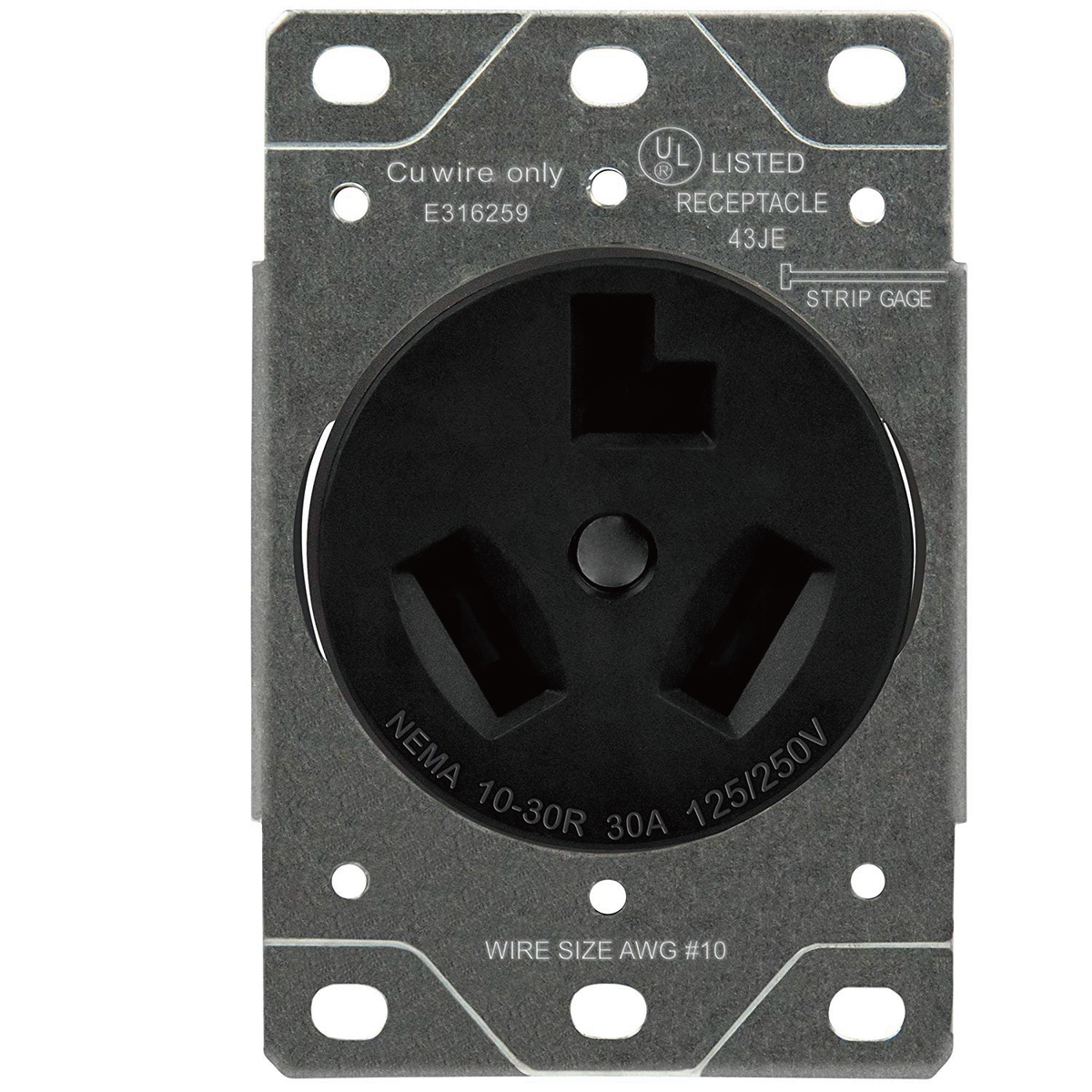 Sintron NEMA 10-30P/10-50P/14-30P/14-50P Straight Blade Plug and Sintr ...
