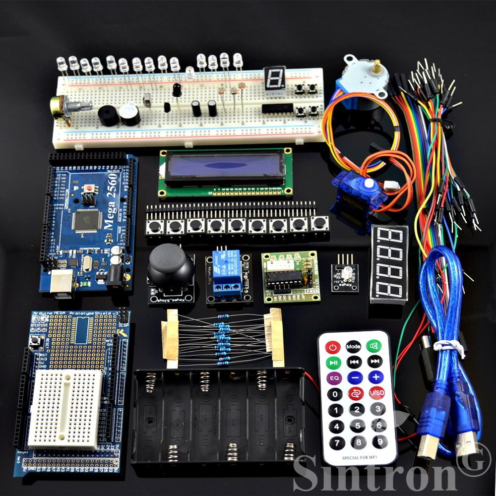 [Sintron] MEGA 2560 Master Kit + Motor Servo LCD Joystick Module for A ...