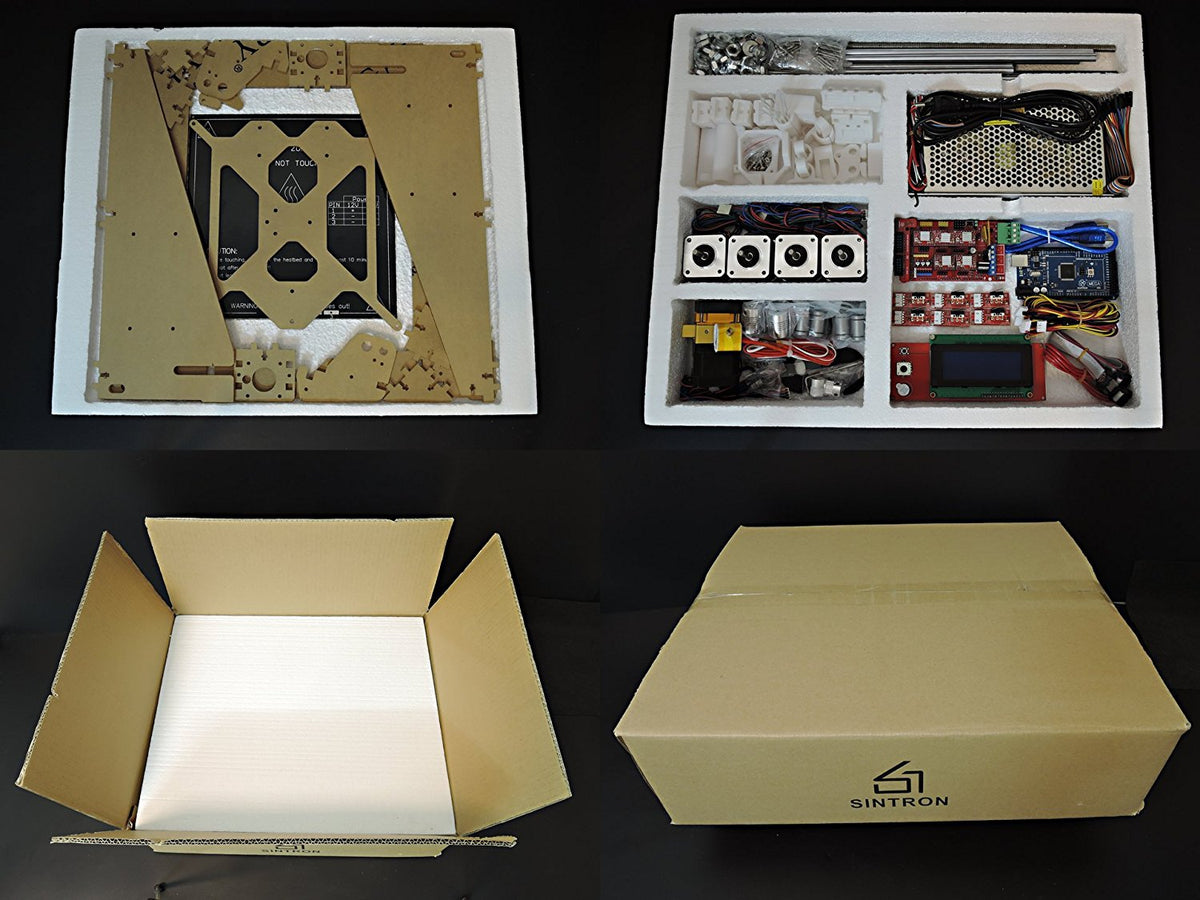 [Sintron] Ultimate 3D Printer Full Complete Kit for DIY Reprap Prusa i ...